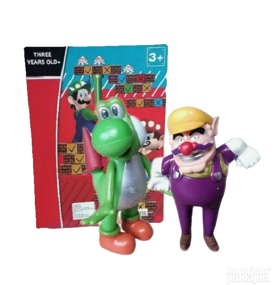 Super Mario 2u1 set Yoshi i Wario