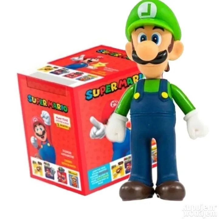 Super Mario igračka Luigi 25cm