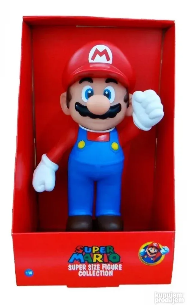 Super Mario Pokretna Gumena Figurica 20cm