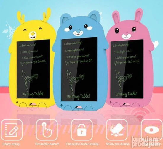Tablet za pisanje LCD Tabla za crtanje pisi brisi