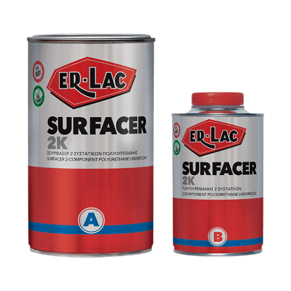 R-LAC SURFACER WHITE. A+B GARNITURA