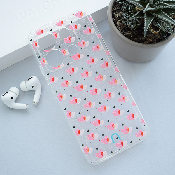 Maska Nanobit Print za Xiaomi Redmi Note 13 Pro 5G Hearts