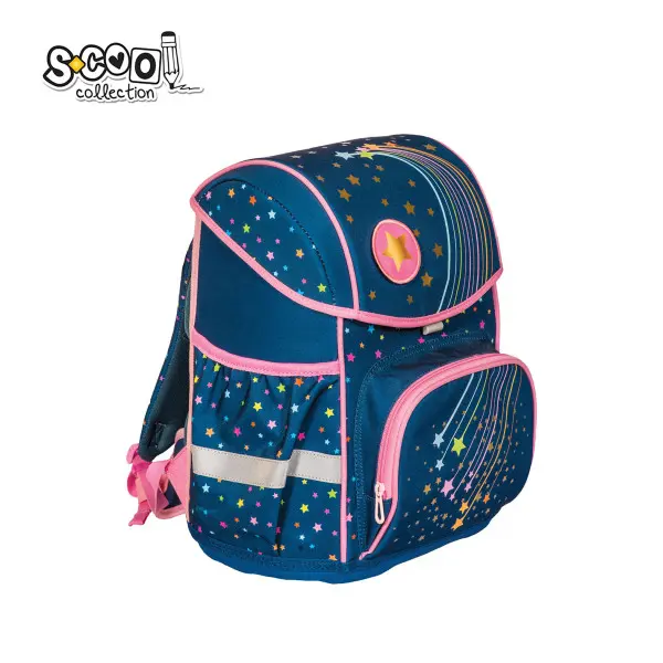 S-COOL SC2661 Anatomski ranac premium Fallin' stars 30x22x42cm, Teget