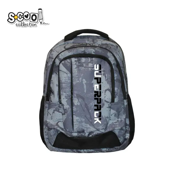 S-COOL SC2690 Ranac Teenage superpack 47x33x23cm, Sivi