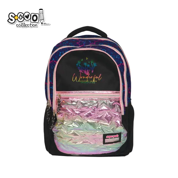 S-COOL SC2687 Ranac Teenage superpack 46x32x15cm, Šareni