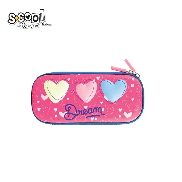 S-COOL SC2502 Pernica 3D Eva, prazna 22x9x4.5cm, Roze