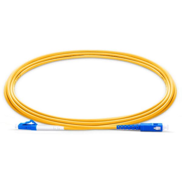 FO LC/UPC - LC/UPC SM 2M 9/125 Yellow G657A