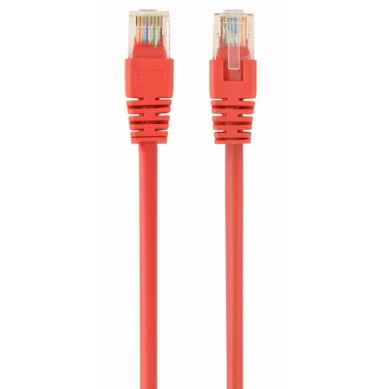 PP12-2M/R Gembird Mrezni kabl, CAT5e UTP Patch cord 2m red A