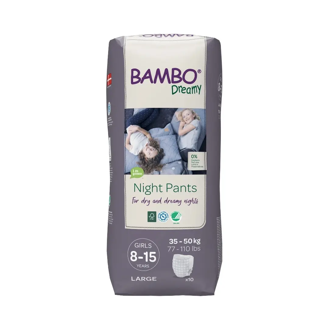 BAMBO Noćne gaćice Dreamy Ž 8-15god, 35-50kg