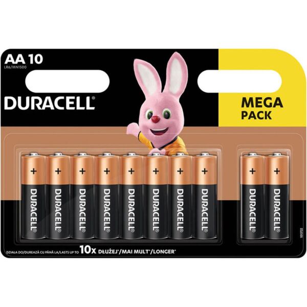 Duracell AA PAK10 CK, Basic nova 1.5V LR6 MN1500, ALKALNE baterije duralock