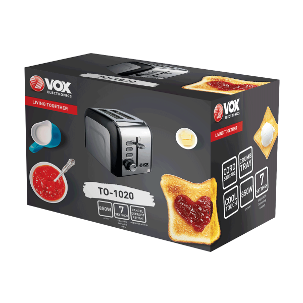 Toster VOX TO1020 850W