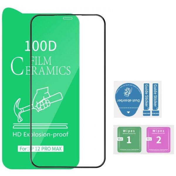 MSF-HUAWEI-Honor X8 4G * 100D Ceramics Film, Full Cover-9H, folija za Honor X8 4G (79.)