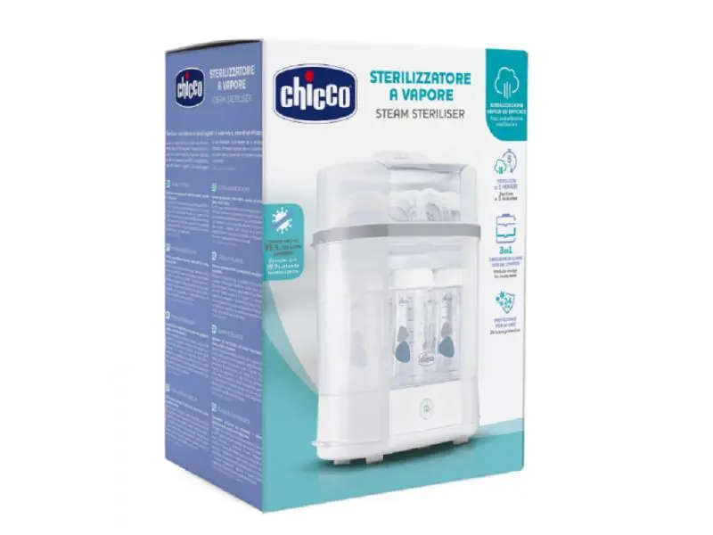 CHICCO Električni sterilizator 3u1, Beli