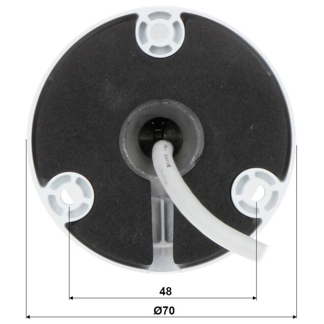 Dahua IPC-HFW2441S-S-0280B AI IP 4MP bullet IC kamera; WizSense serija; 2.8mm; IC 30m; IP67; Micro S