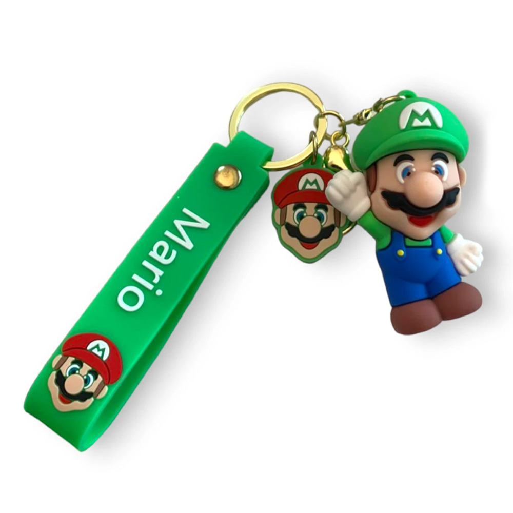 Super Mario - Waving Luigi Keychain