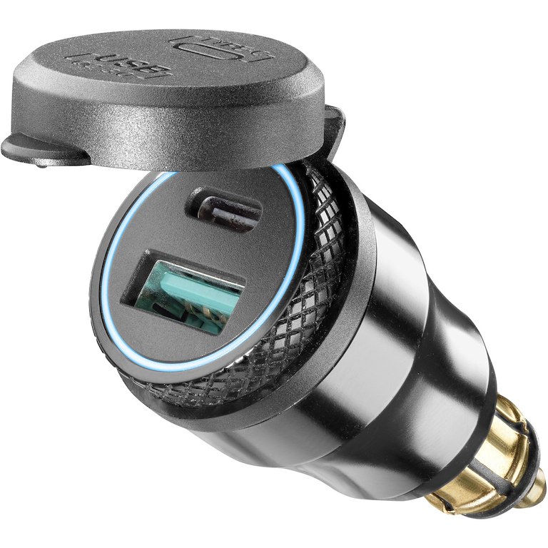 Interphone Moto USB + Type C – adapter