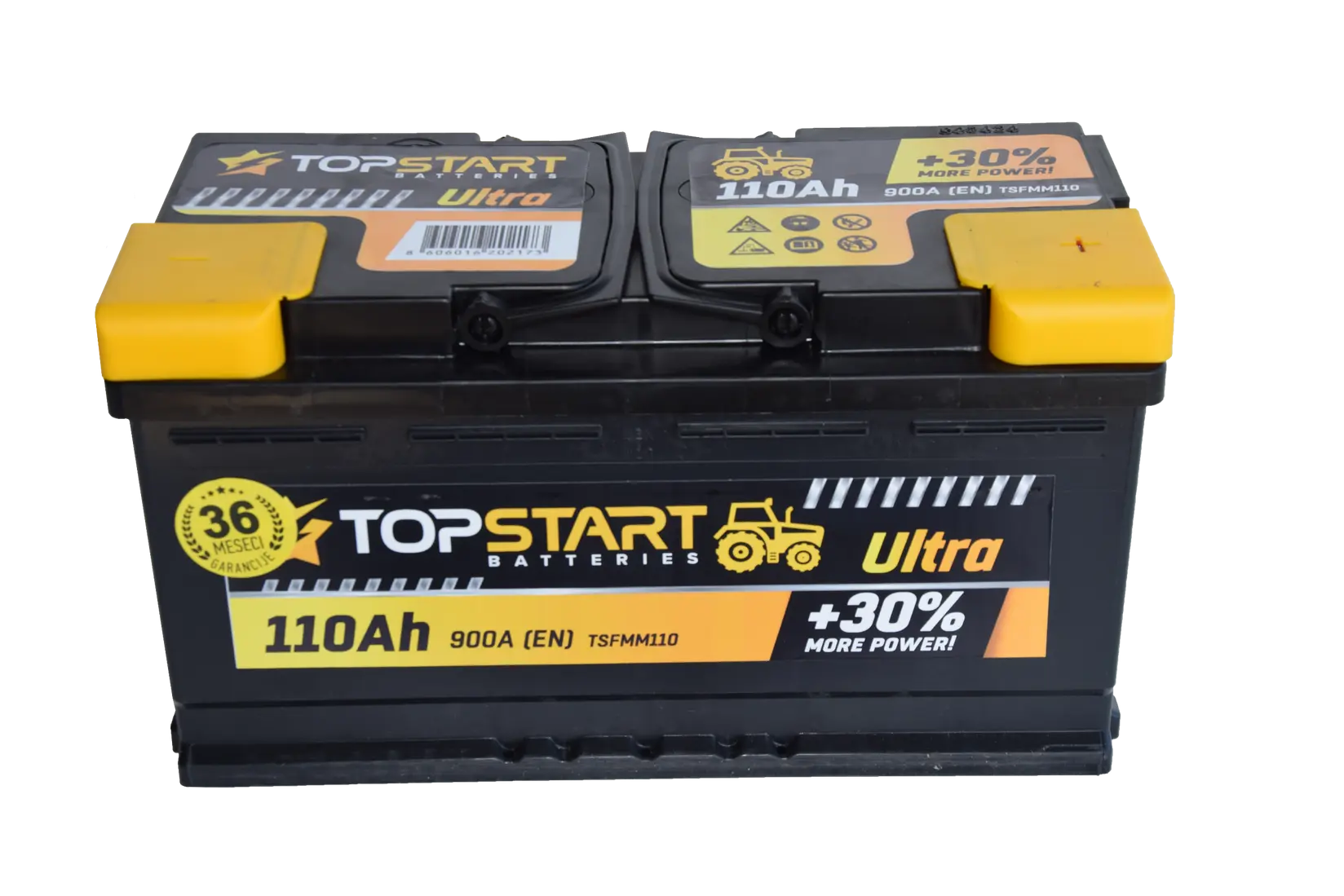 TOP START Akumulator 12V 110Ah Traktor 900A/En