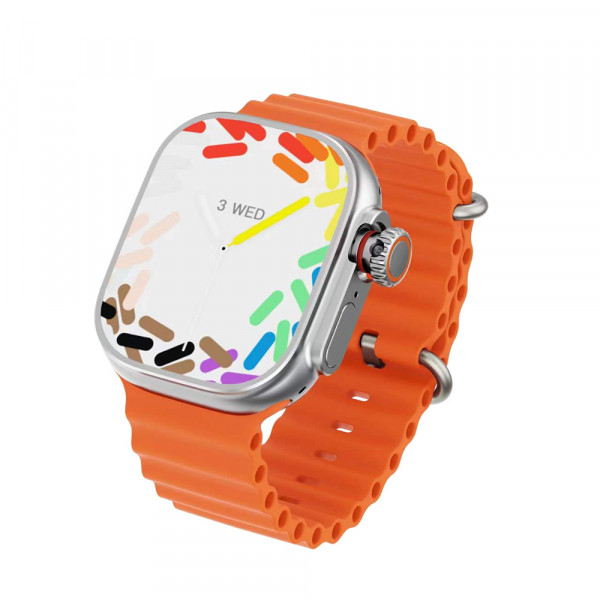 Smart watch 4G Network WATCH ULTRA sivi (narandzasta narukvica)