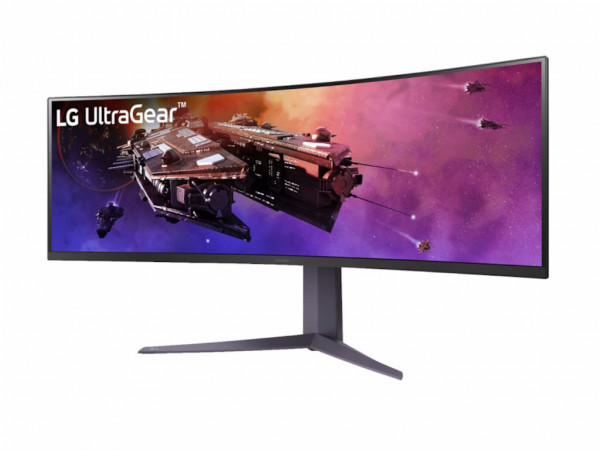 Monitor LG UltraGear 45GR75DC-B 45''/VA,zakriven,32:9/5120 x 1440/200Hz/1ms GtG/HDMIx2,DP,USB/freesyn