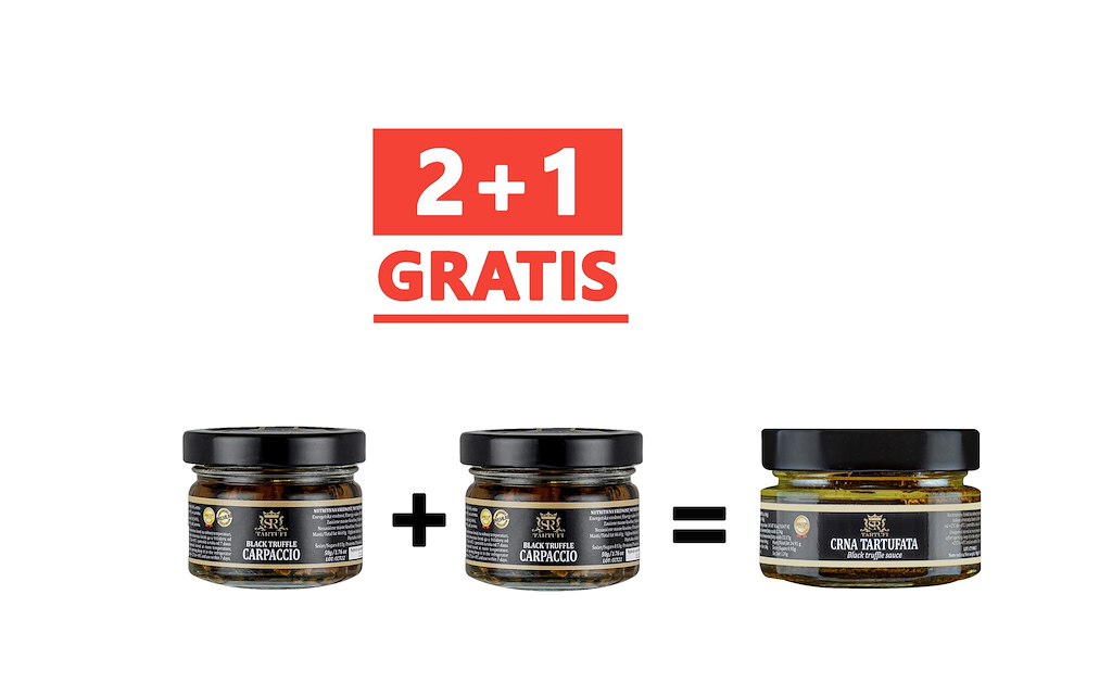 AKCIJA CRNI TARTUF 2+1 GRATIS!