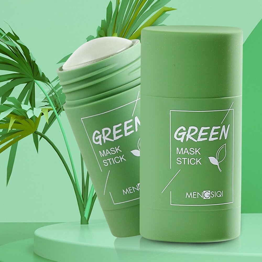 Green maska za lice od zelenog čaja 1+1 GRATIS
