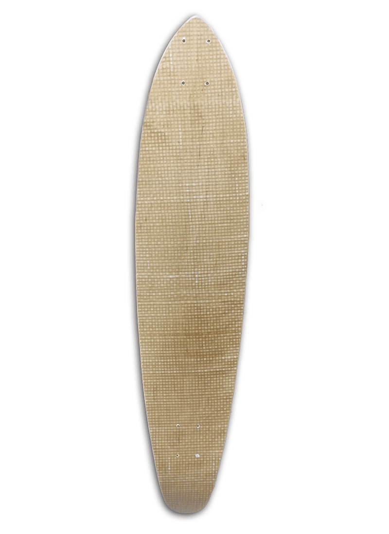 Longboard Deck flex natural kicktail 38 x 8.5