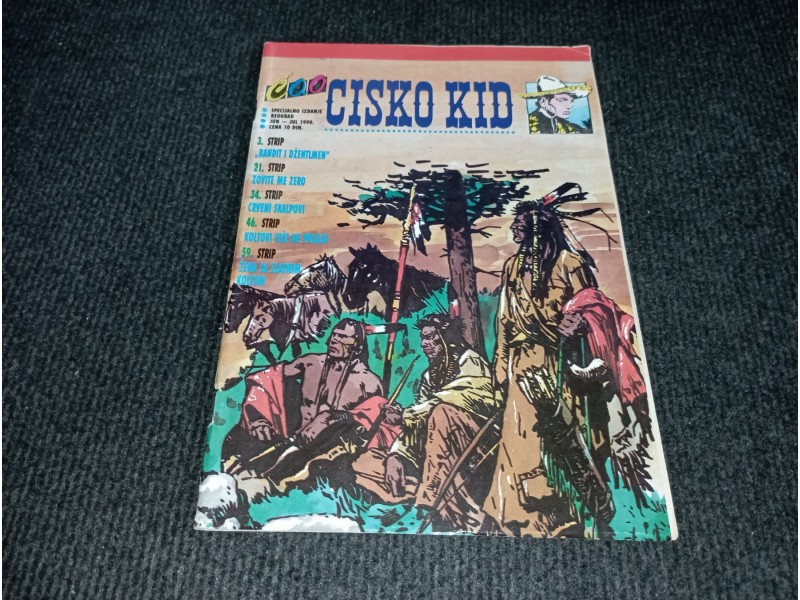 ĆAO specijalno izdanje jun-jul 1990 CISKO KID