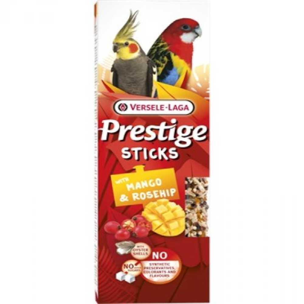 Versele Laga Big Parakeet poslastica za ptice Prestige sticks Mango&Rosehip 2x70g