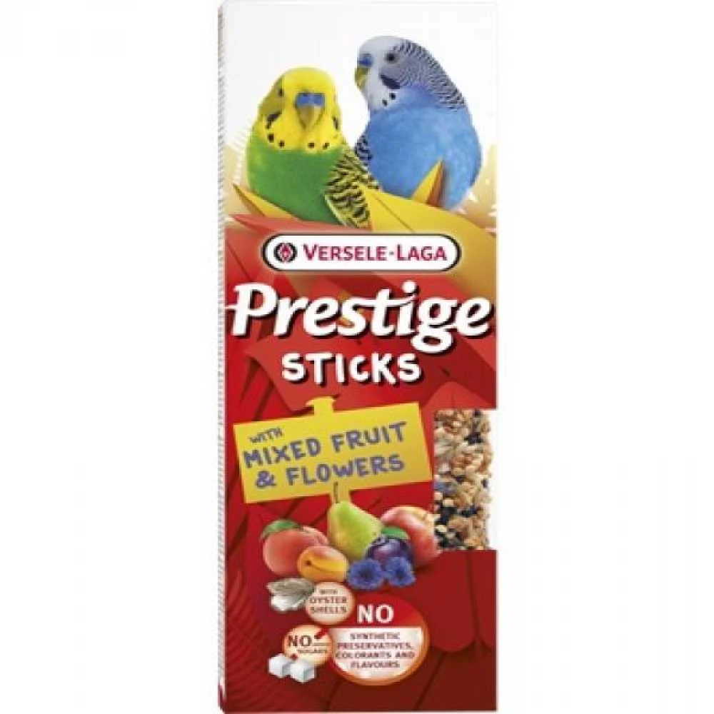 Versele Laga poslastica za manje ptice Prestige sticks Fruit&Flowers 60g