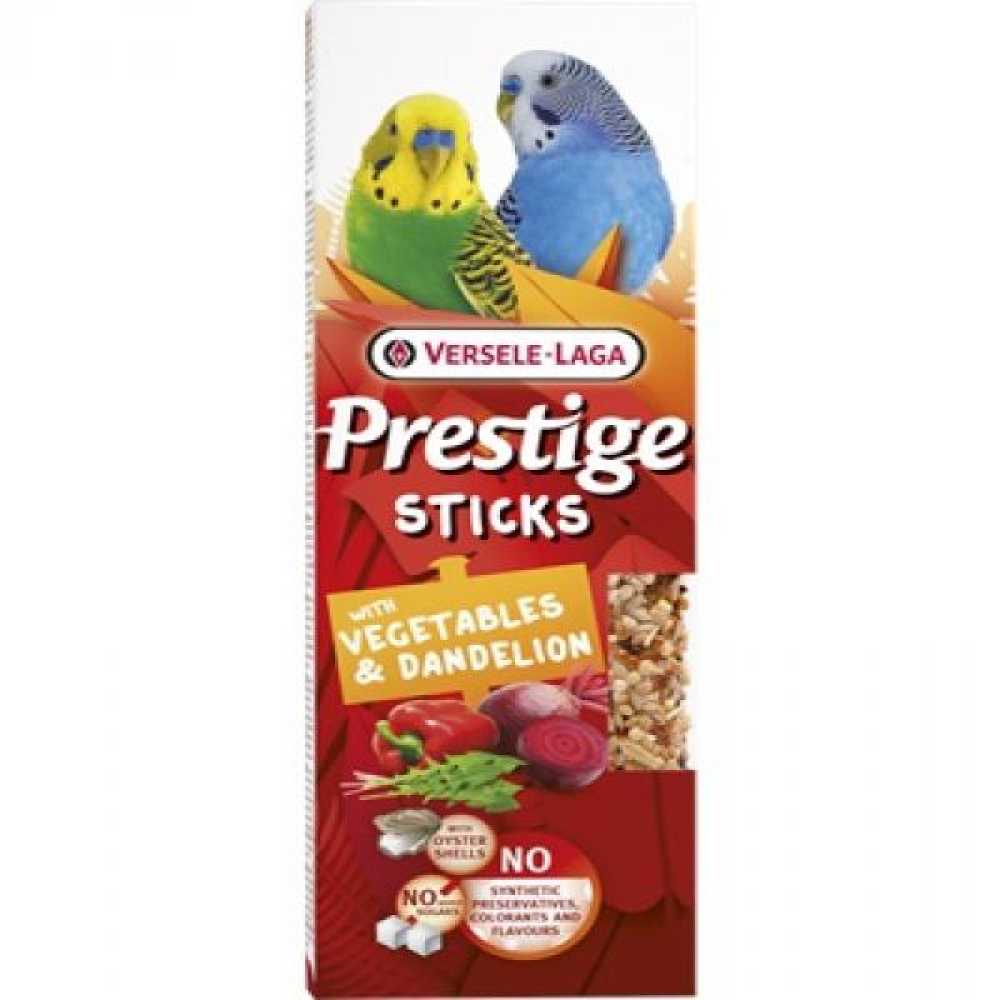 Versele Laga poslastica za manje ptice Prestige sticks Vegetable&Dandelion 60g