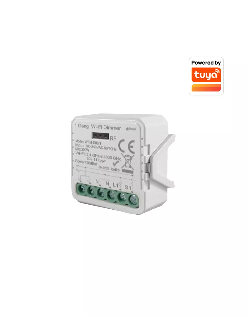 Wi-Fi smart prekidač-modul dimer, 1x200W