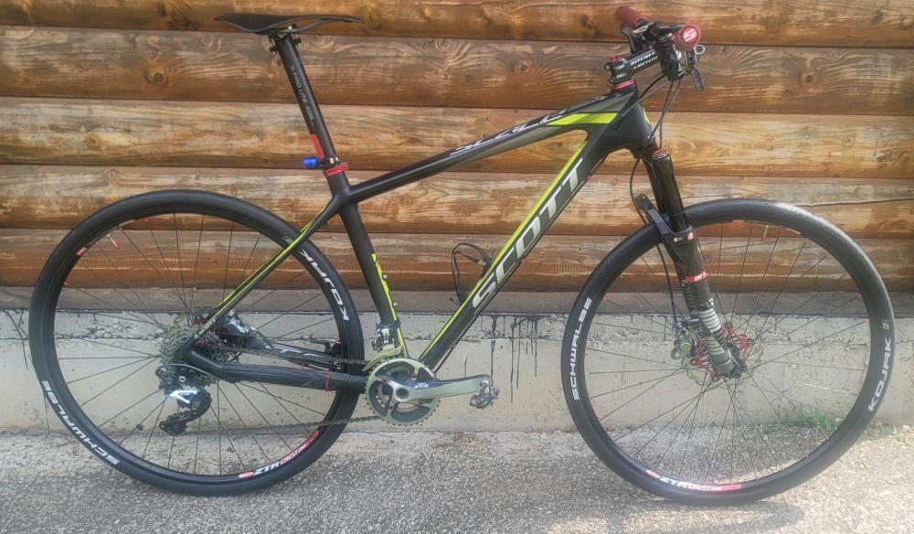 Scott scale 920 L 29" carbon,full xtr,dt swiss