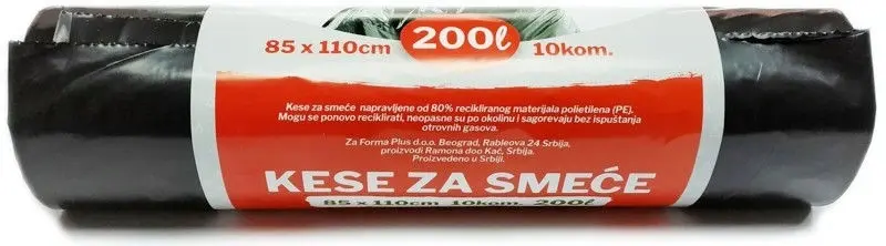 GP FL Kese za smeće, 200L, 10 komada