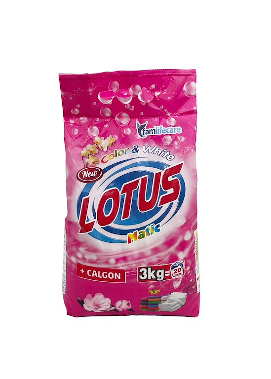 LOTUS Prašak za veš, 3kg