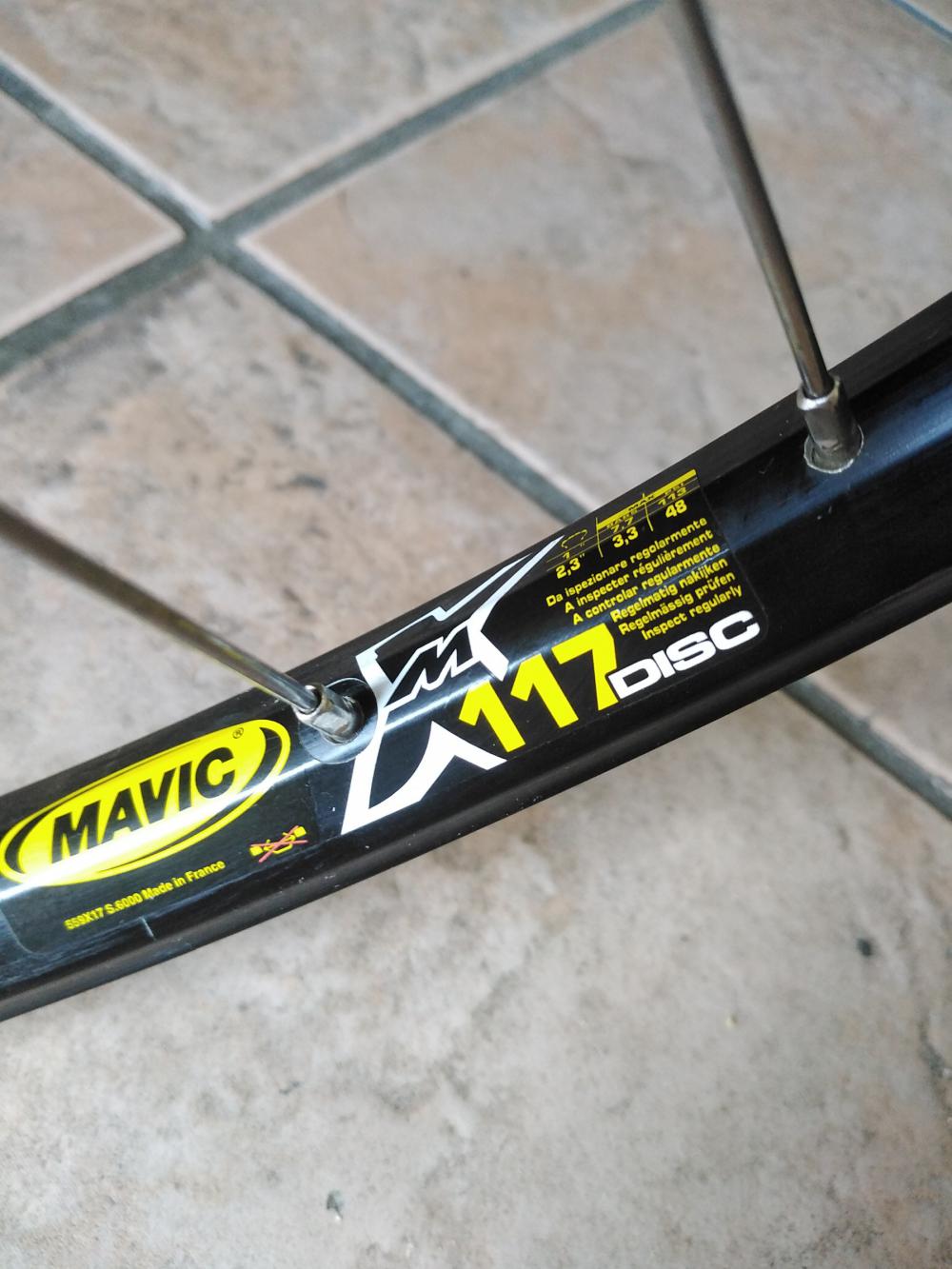 Mavic XM 117 disc