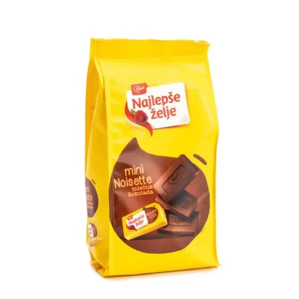 Najlepše želje Mini Noisette Čokoladice, 135g