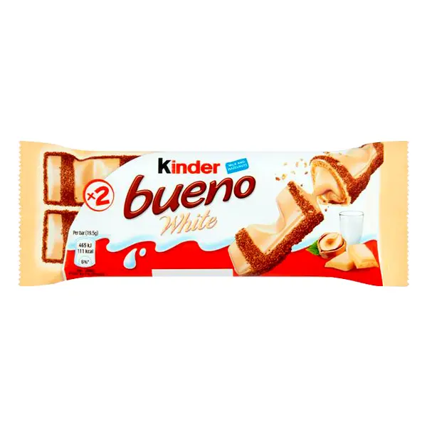 KINDER BUENO Vafl WHITE 39g