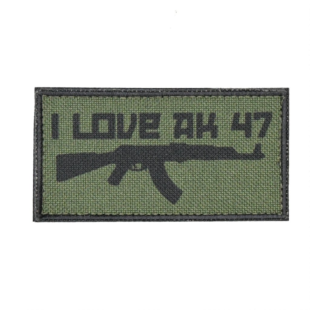 Patch I LOVE AK47