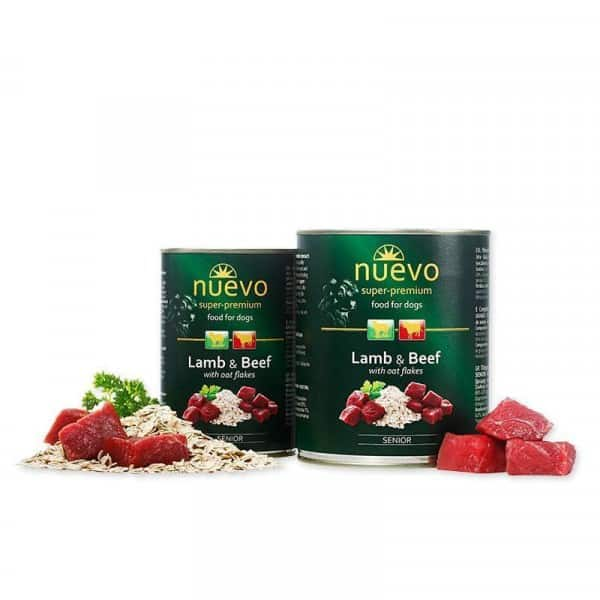 NUEVO SENIOR JAGNJETINA I GOVEDINA 400G