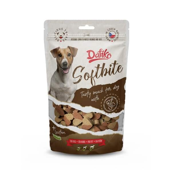 DAFIKO POSLASTICA ZA PSE SRCA ŠUNKA I KALCIJUM 150G
DAFIKO POSLASTICA ZA PSE SRCA ŠUNKA I KALCIJUM 150G