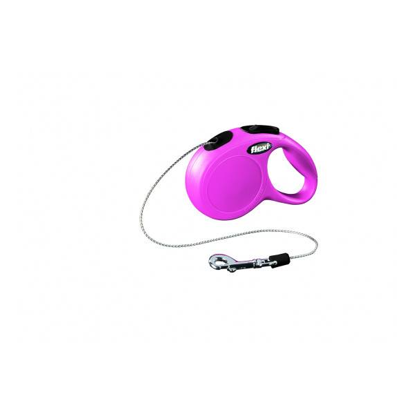 Flexi povodac New Classic XS cord roze 3m