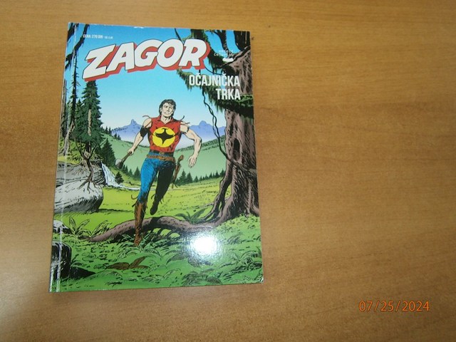 ZAGOR - OČAJNIČKA TRKA - VČ BROJ 128