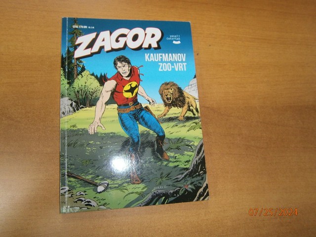 ZAGOR - KAUFMANOV ZOO-VRT - VČ BROJ 129