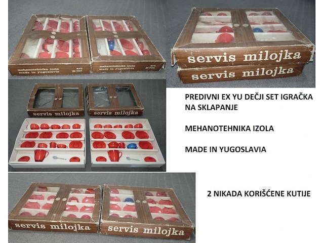 2 VELIKA SERVISA MILOJKA Mehanotehnika Izola Art 707 YU