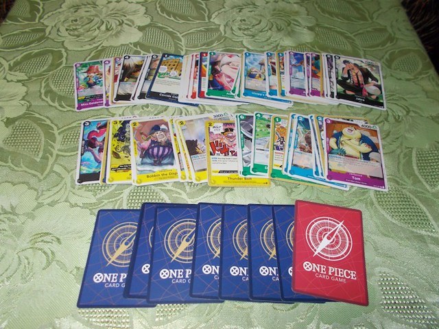 One Piece Card Game - 93 razlicite kartice - Bandai