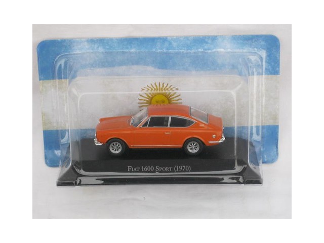 1:43 DeAgostini fiat 1600 sport