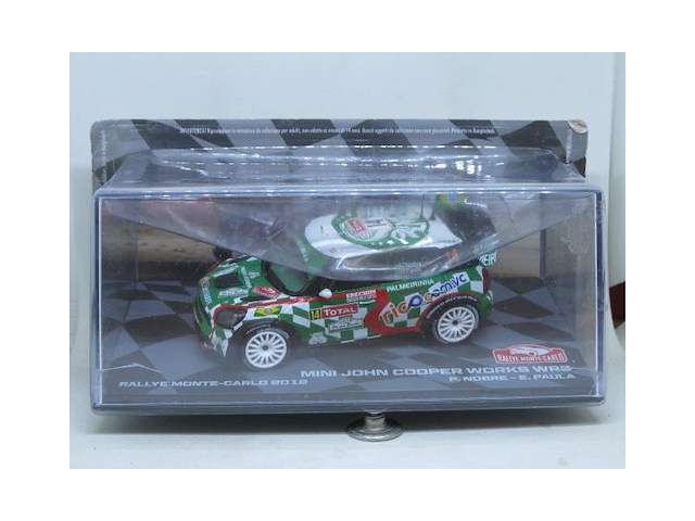 1:43 IXO/altaya mini cooper WRC