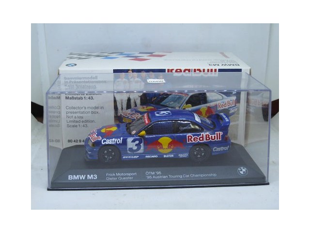 1:43 minichamps BMW M3 OTM