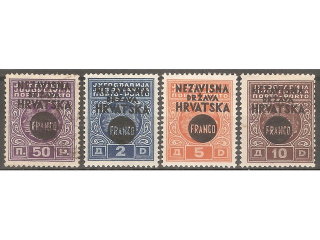 1941 - NDH franco MH