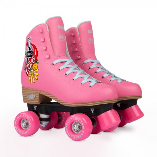 * Rookie Rollerskates Coca-Cola Love Pink *